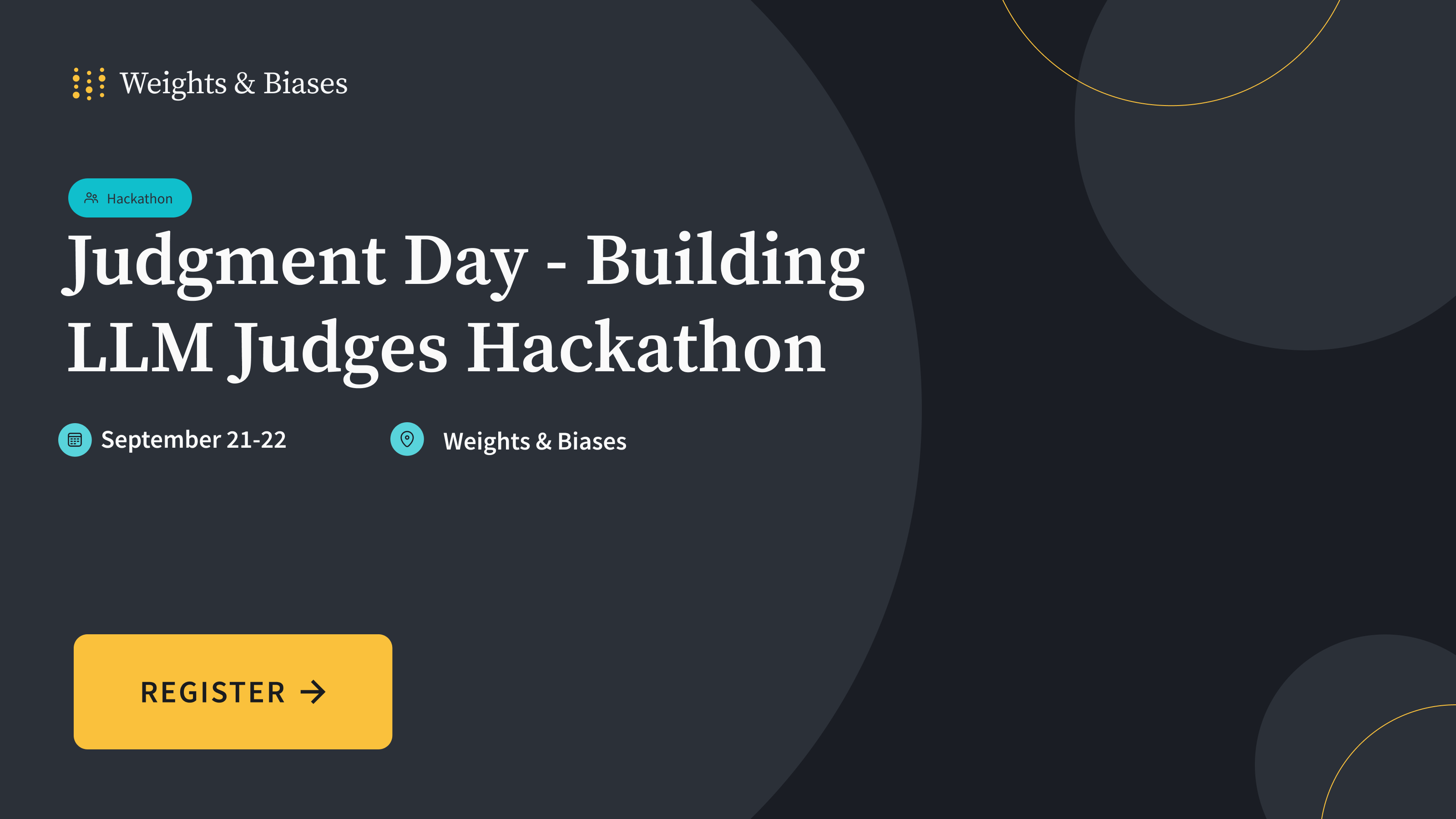 Judgment Day - Building LLM Judges Hackathon - Weights & Biases